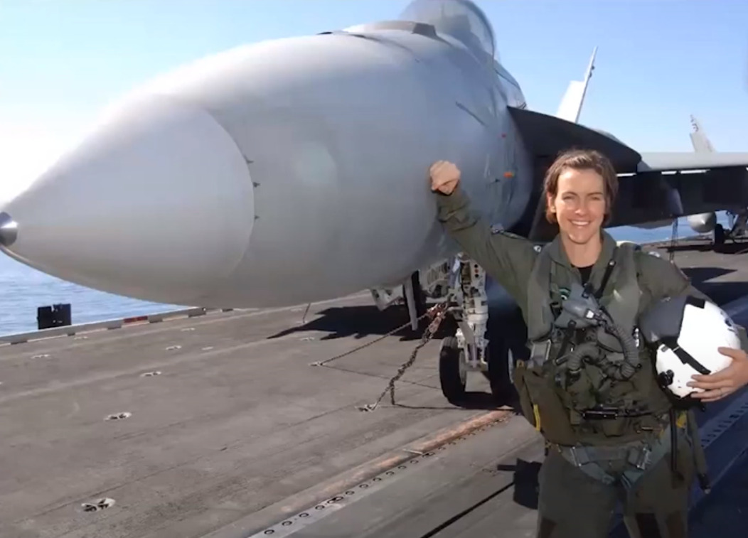Lessons From The First Female Pilot TOPGUN Graduate