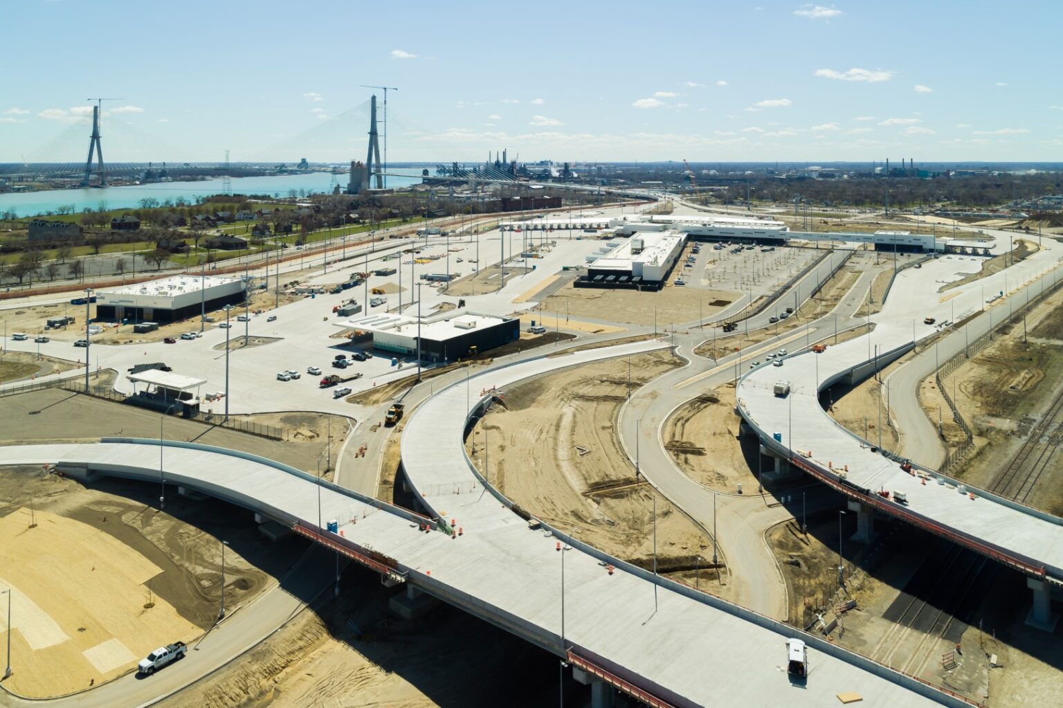 Gordie Howe Bridge—Detroit, Michigan & Windsor, Ontario