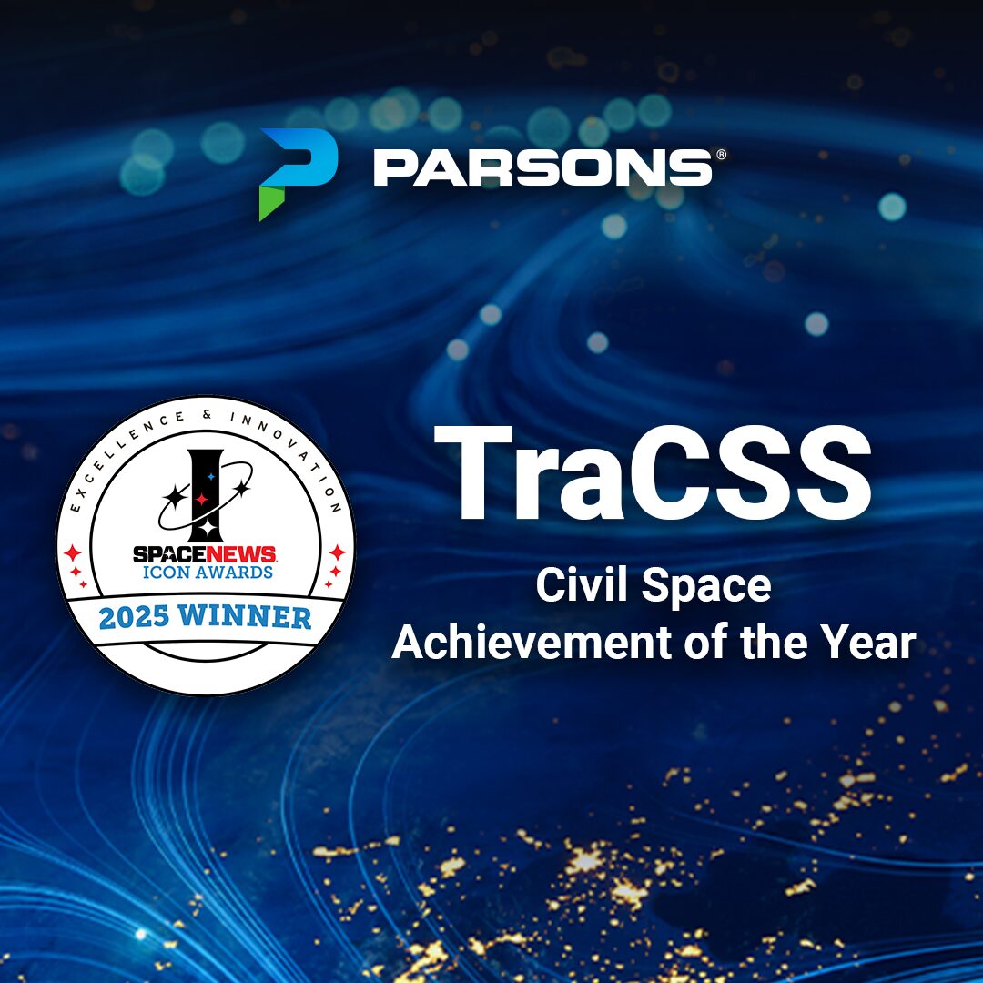 Parsons Corporation Celebrates TraCSS Victory With Space News Icon ...